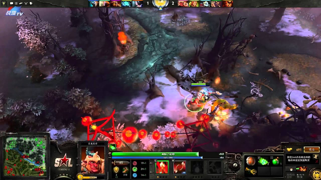 【Burning】Dota 2 直播 超清 270期 - YouTube