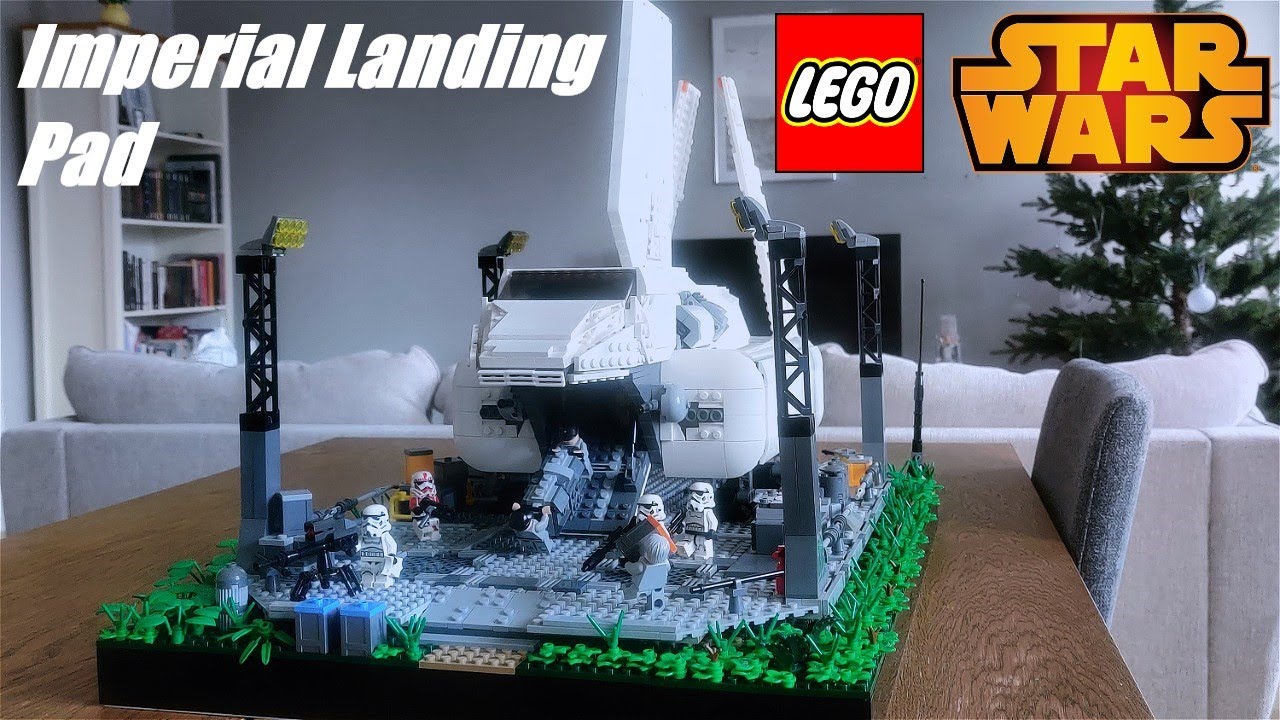 LEGO Star Wars MOC, Imperial Landing Pad - YouTube