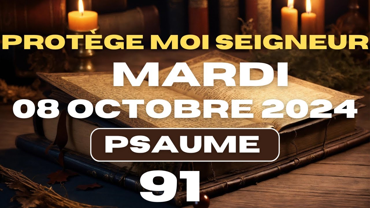 ️PRIÈRE du JOUR• Mardi 08 Octobre 2024 • Évangile Du Jour • Psaume du ...