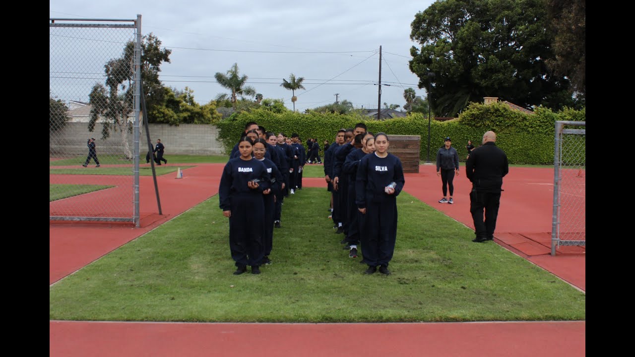 A Day at the LAPD Cadet Leadership Academy - YouTube