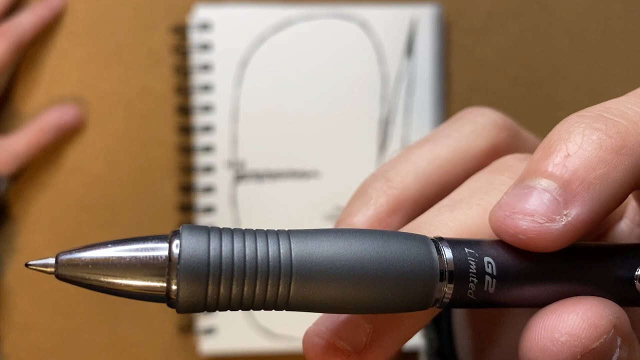 Drawing a Fish with a Pilot G2 Limited Pen - YouTube