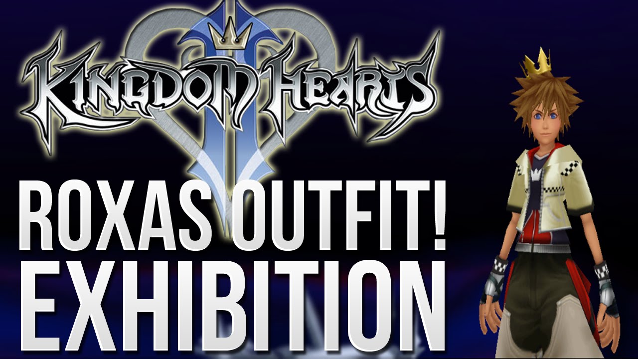 Kingdom Hearts 2 - Roxas Outfit Mod Exhibition - YouTube