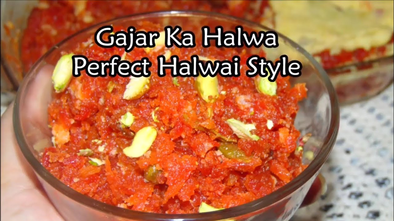gajar ka halwa perfect halwai style | gajar k hallway ki bhot asan ...