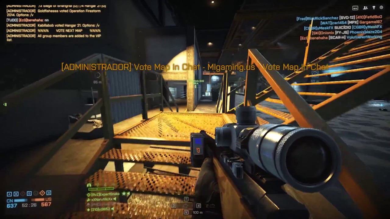 BF4 - Sniper Rifle L11 + G18 - YouTube