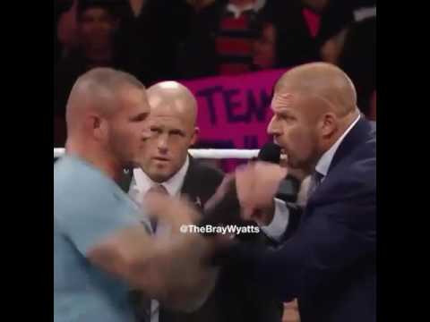 Randy Orton RKO Seth Rollins Outta nowhere - YouTube