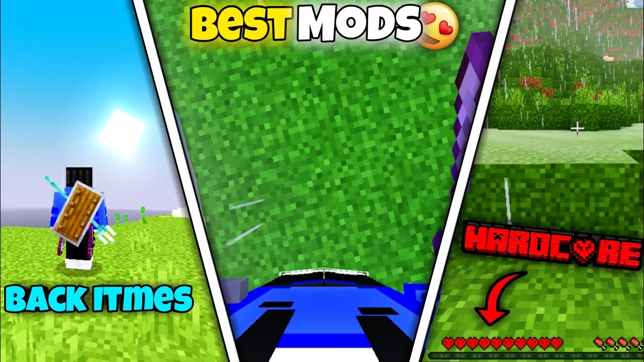 Top 5 Useful Mods For Mcpe 1.20.80+ 🔥|| Useful Mods For Minecraft PE 🤩 ...