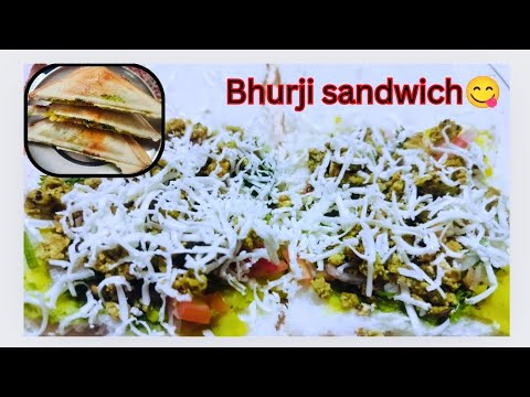 Yummy bhurji sandwich | how to make protin rich sandwich | how to make ...
