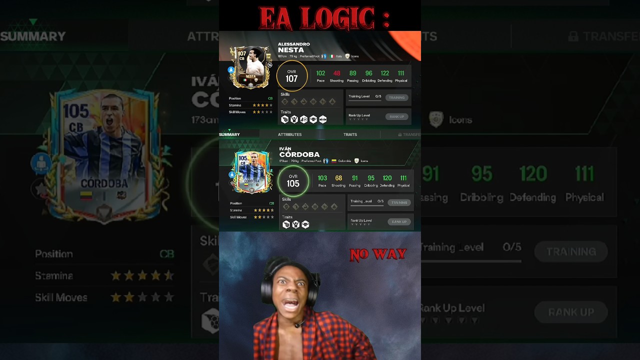 Ea LOGIC 🔥😂 #fifa #fcmobile25 #fc25 #footballshorts #eafclogic #eafc #soccer #edit - YouTube