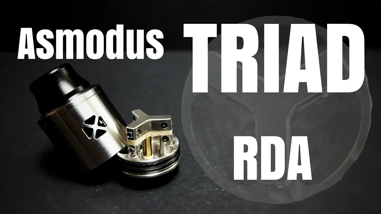 Triad (Competition) 24mm RDA REVIEW - Vertical coil wicking you say ...
