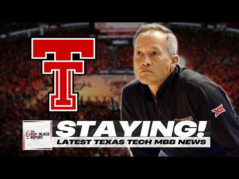 Grant McCasland STAYING At Texas Tech After UNC Makes Coaching Hire! | Latest Texas Tech MBB News