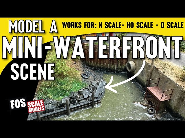N Scale Waterfront Structures