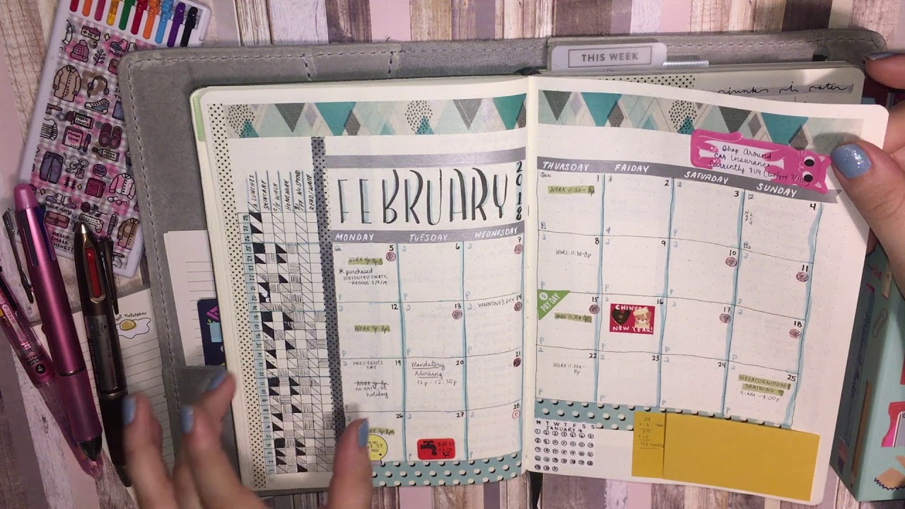 Midyear Bullet Journal Planner Flip Through ft. Foxy Fix Perfect Fit ...