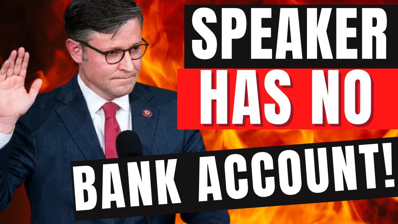 Does New Speaker of the House Mike Johnson Have a Bank Account? - YouTube