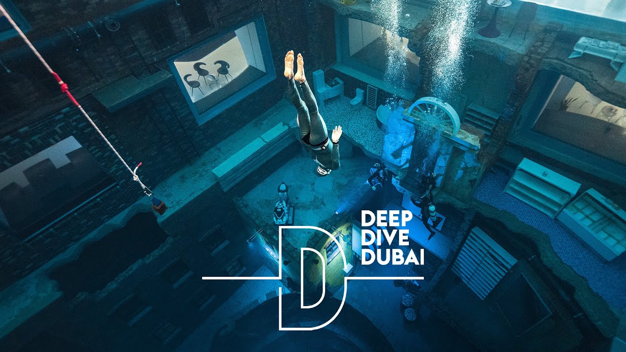 Freediving the World's DEEPEST POOL - 60m/196feet - Full DIVE - hold ...