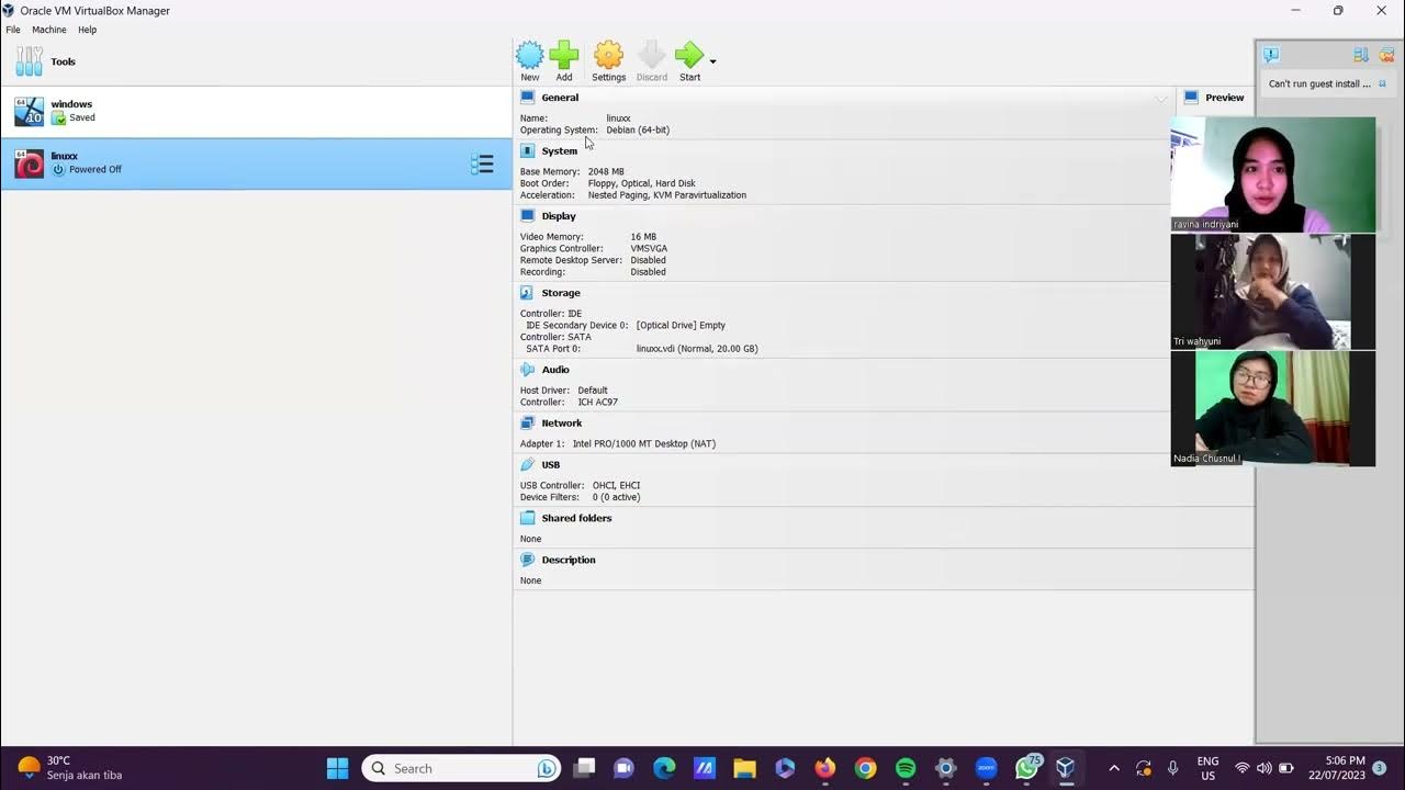 (3) Tutorial Menginstall Linux di Virtual Box - YouTube