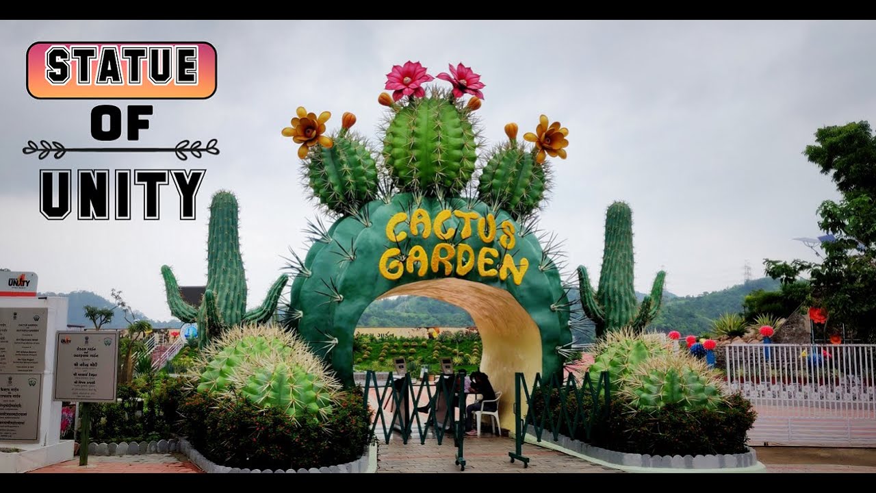 Cactus Garden Statue of Unity | Full Information | Butterfly Garden ...