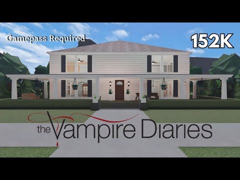 Building TVD GILBERT HOUSE in BLOXBURG | Exterior - YouTube