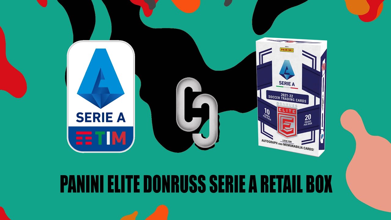 Panini Elite Donruss Serie A - retail box (unboxing e review) - YouTube