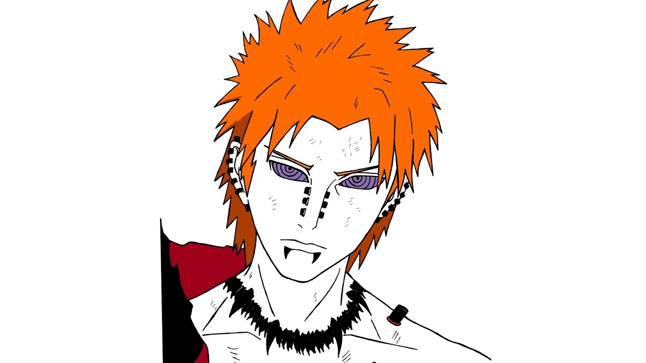 How To Draw Pain (Deva Path) | Step by Step | Naruto |Anime Artist ...