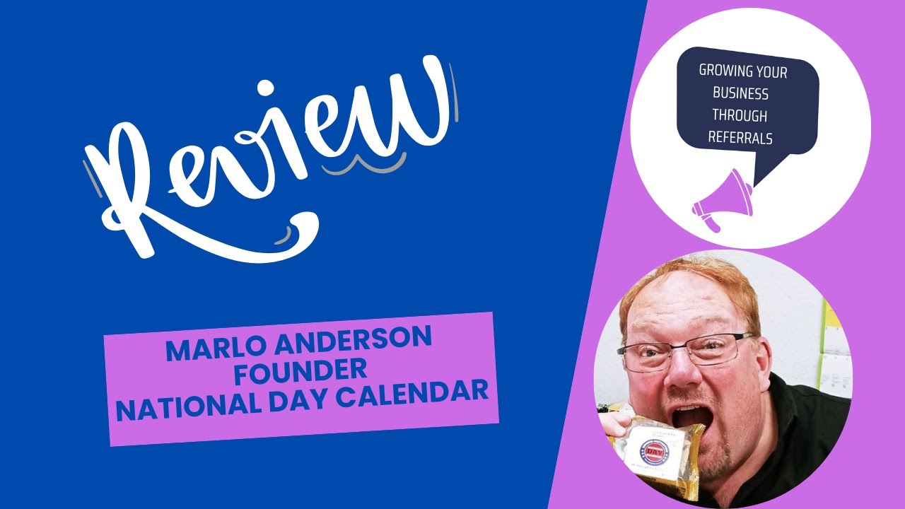 Book Review: 2/4/25 Marlo Anderson @ National Day Calendar - YouTube