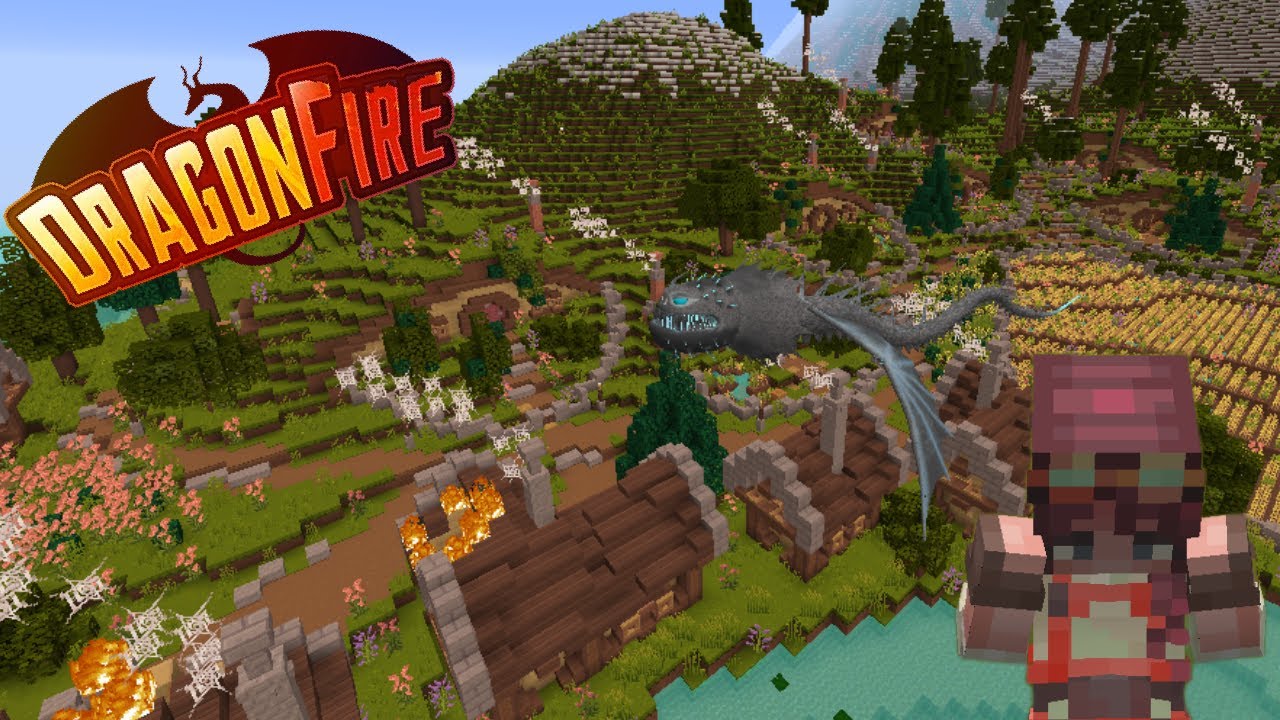 Screaming Death rampage! | Minecraft Dragonfire Roleplay Ep 32 - YouTube