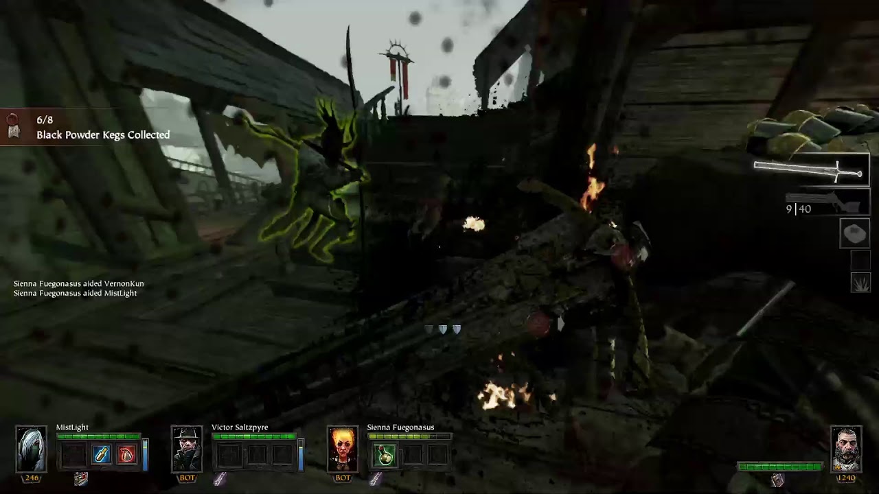 Vermintide - Black Powder Onslaught Cataclysm (Kruber Executioner Sword ...
