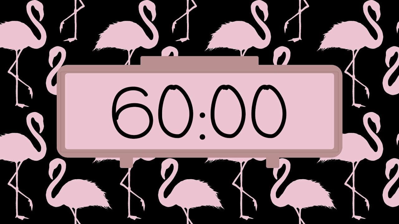 ⏳ 60-Minute Timer – Cute & Colorful Design 🎨 | Focus Made Fun 🎯 - YouTube