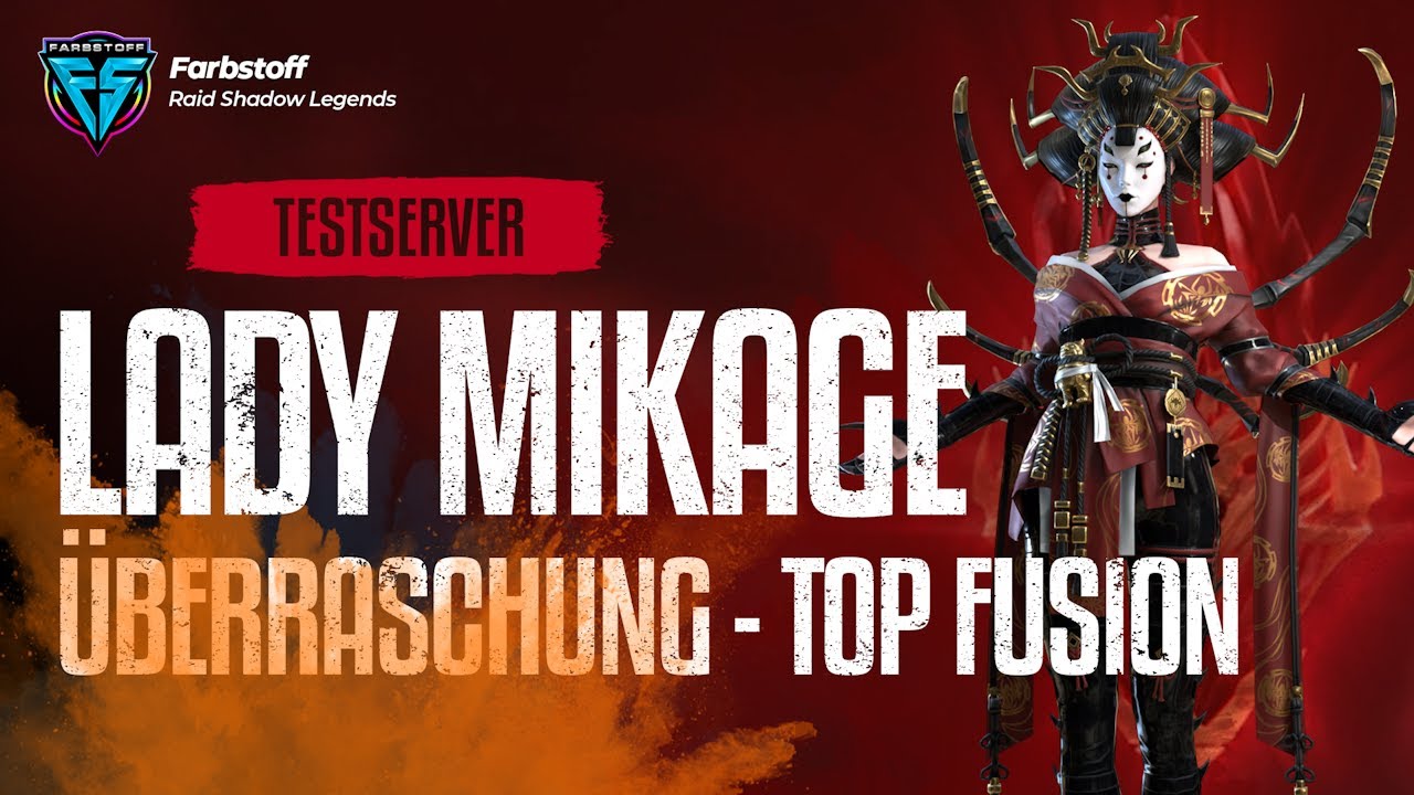 Raid: Shadow Legends - Lady Mikage - Top Fusion ?! - Erster Einblick ...