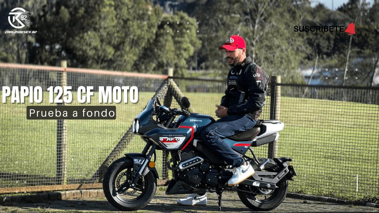 Papio 125 CF MOTO - YouTube