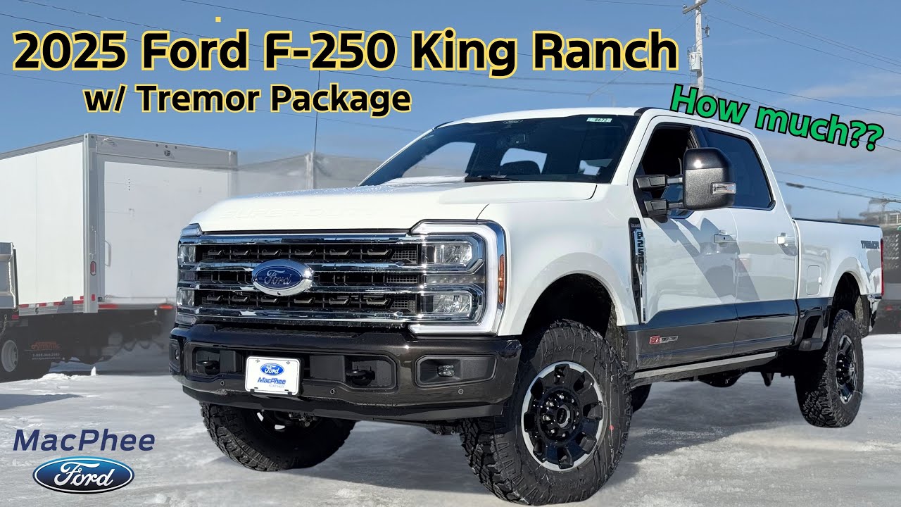 Tremor King Ranch! 2025 Ford F-250 Super Duty Review - YouTube