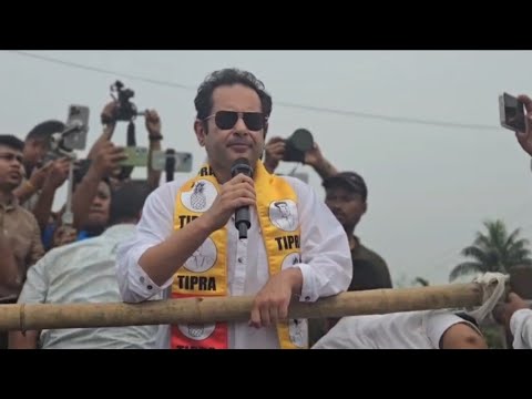 Ang kebono Kiriya hinwi Chirik kha Bubagra Tipra Motha Bike Rally Lembuchara