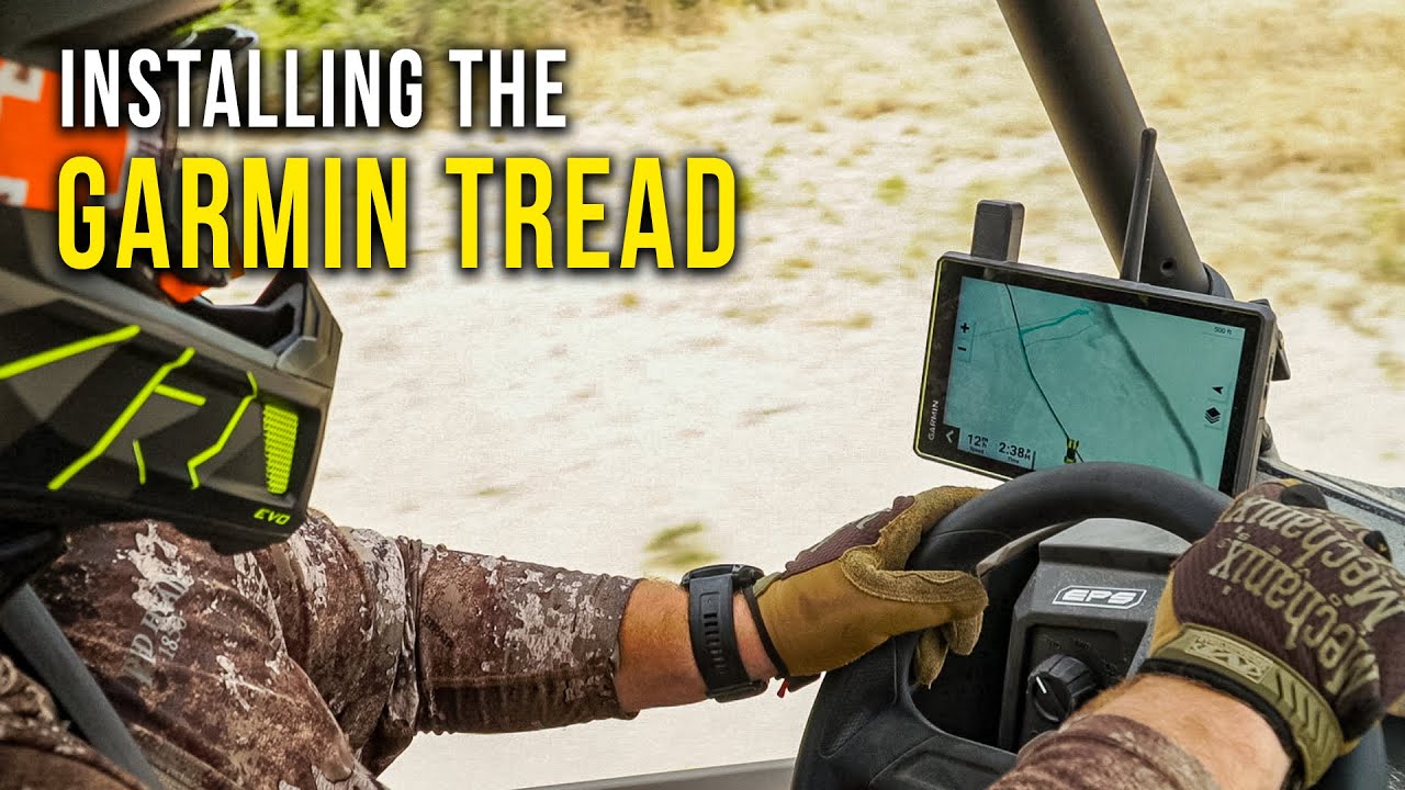 Installing the Garmin Tread on a Side-by-Side - YouTube