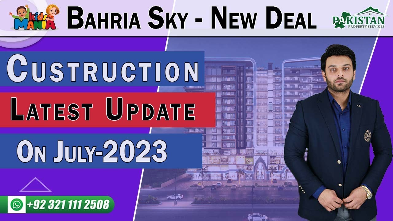 Bahria Sky Project Site Visit And Construction Latest Update | Bahria ...