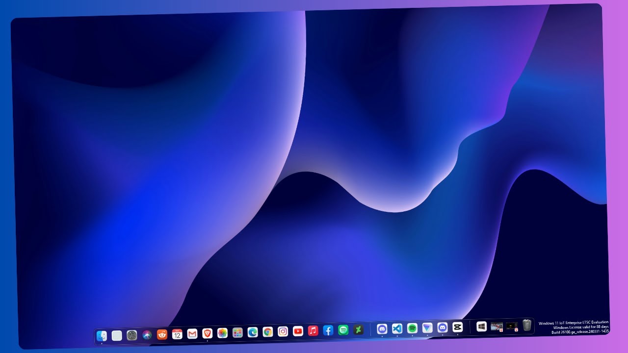 Your Windows 11 Look Like MAC OS - YouTube