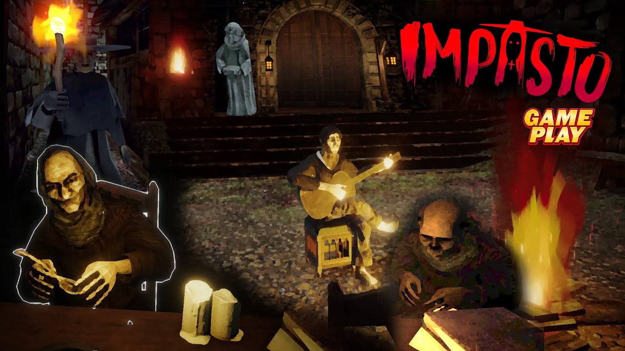 Impasto Gameplay PC Steam (Free to Play) Horror adventure game 2022 ...