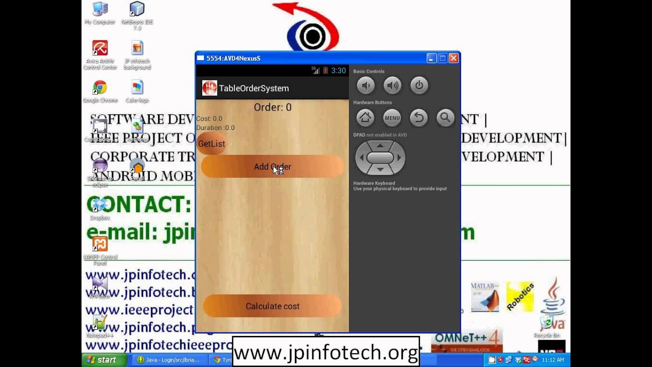 Restaurant Table OrderSystem | ANDROID PROJECT - YouTube