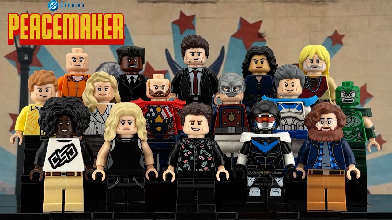 LEGO Peacemaker Season 2 | How To Build All Main Characters - YouTube