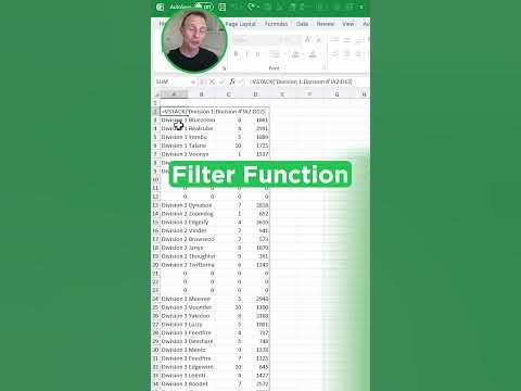 How to use VSTACK in Excel: Exclude Blank Rows in Excel - YouTube