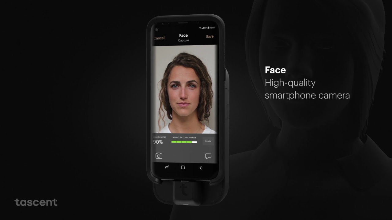 Tascent Mobile X - Giải pháp an ninh quét mống mắt cầm tay - YouTube
