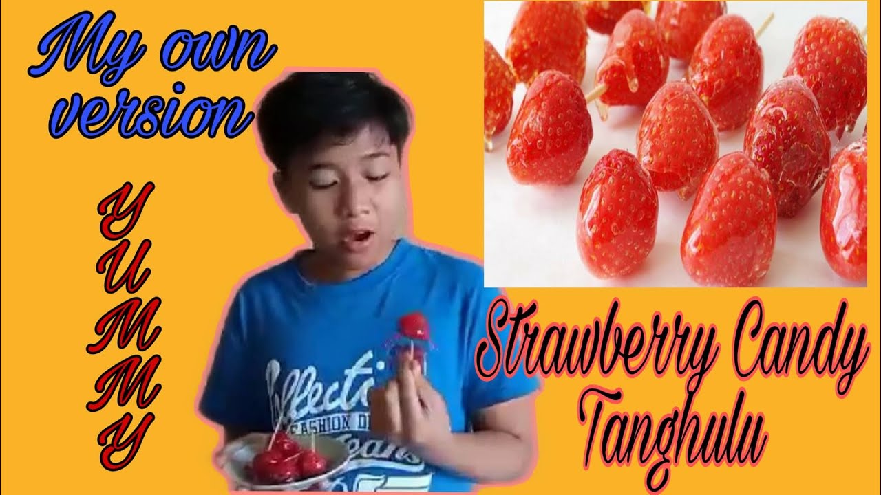 Carl own version of Strawberry Tanghulu // Chinese tradition candy ...