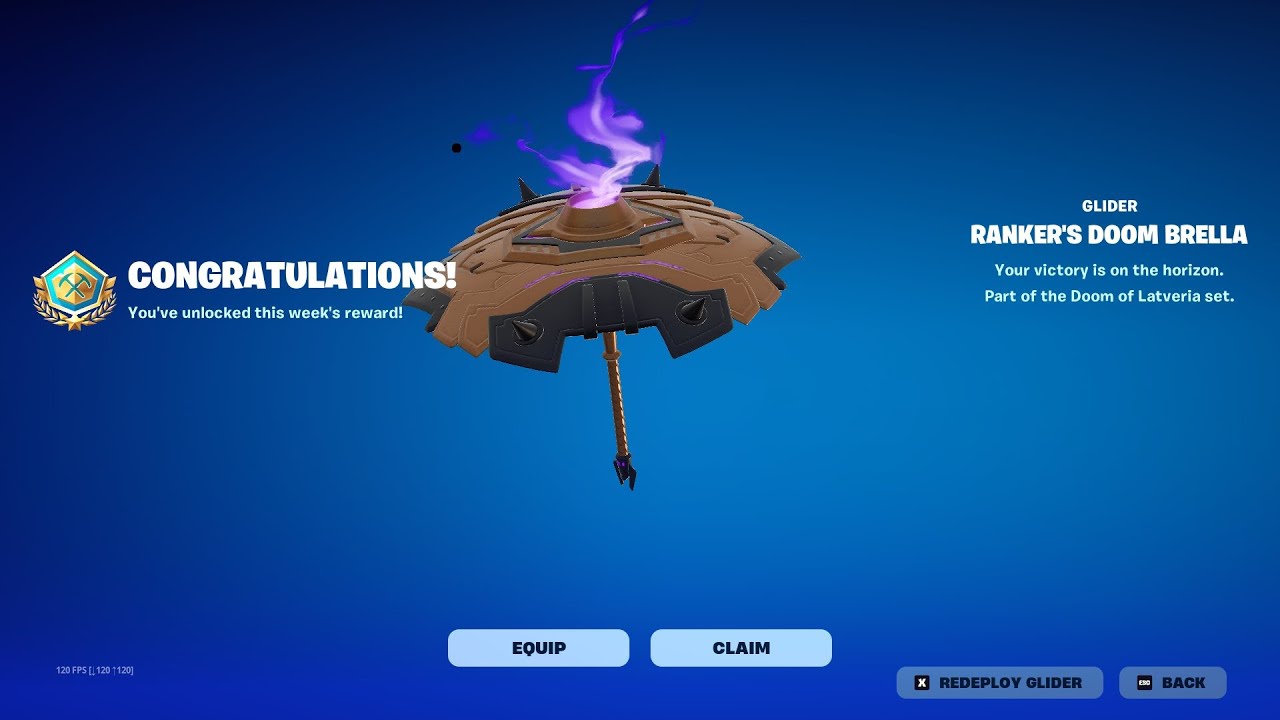 How To Get Ranker's Doom Brella Glider NOW FREE In Fortnite! - YouTube