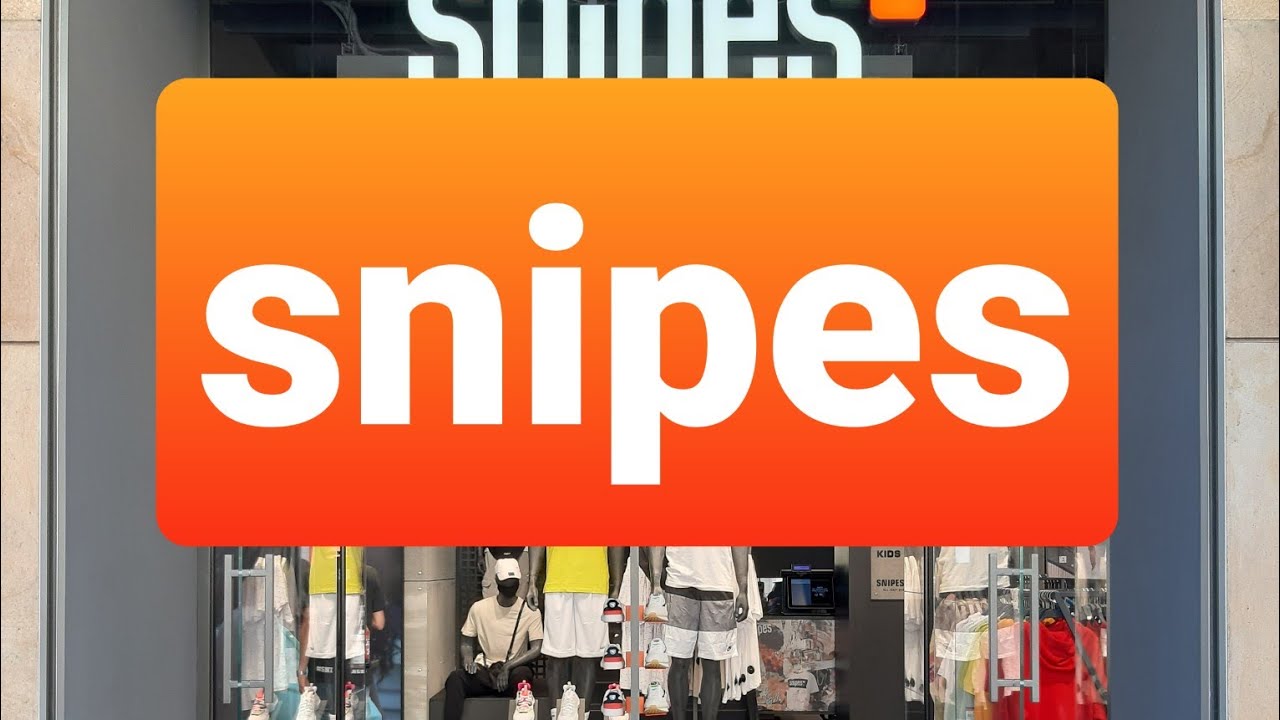 inside SNIPES shoe store - YouTube