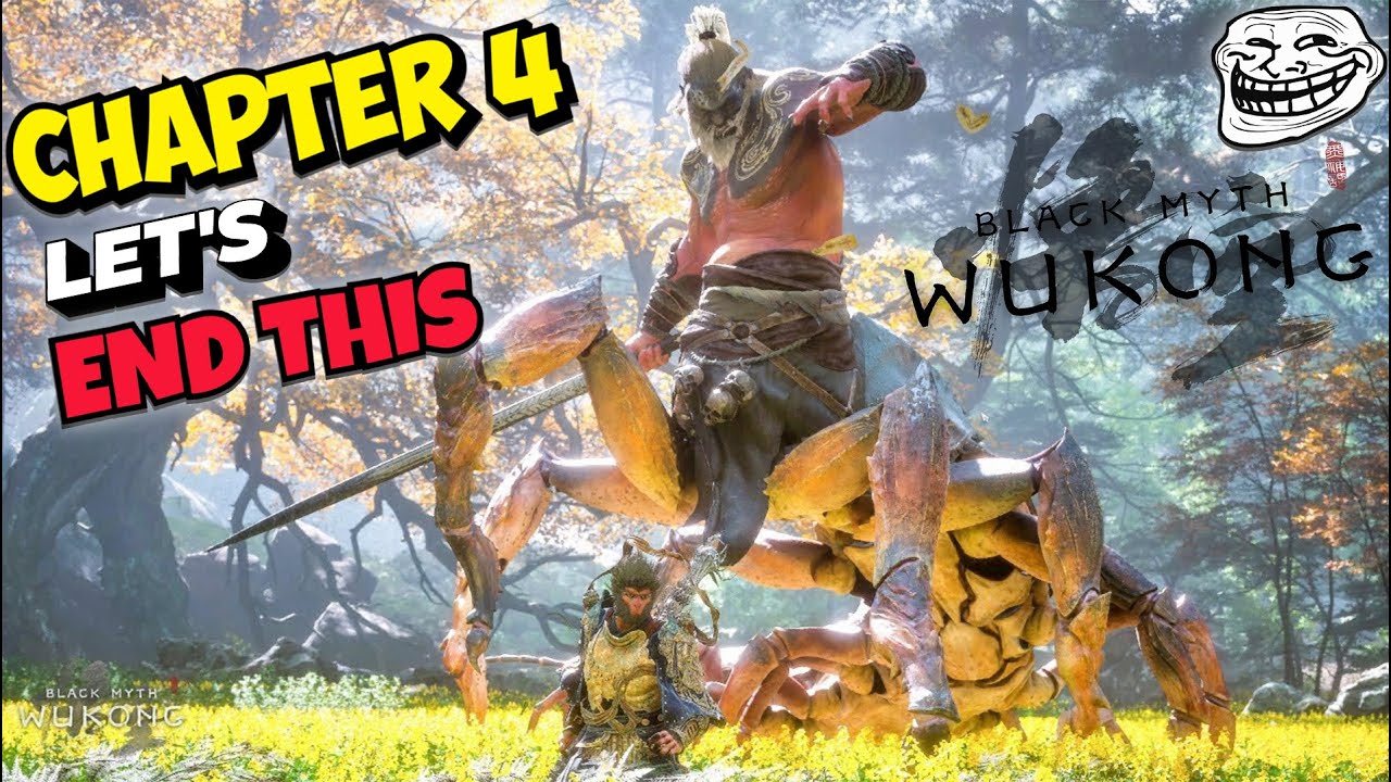 End Of Chapter 4 | Black Myth Wukong Gameplay Final Boss Fight - YouTube