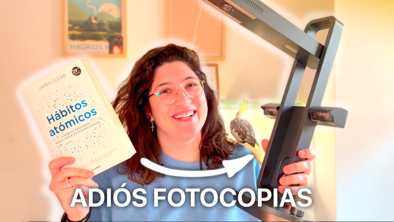 Cómo Escanear libros y documentos Rápido y Fácil - YouTube