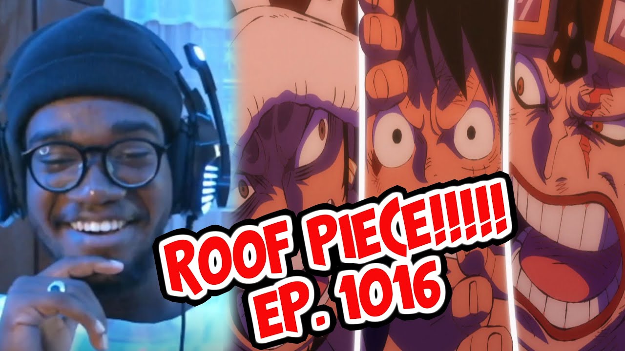 THE ROOF PIECE ARC!!|One Piece Episode 1016 Reaction - YouTube