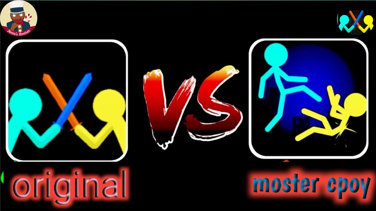 Supreme duelist stickman 😈 original vs copy fight games 🇧🇷 #short 🇻🇳 # ...