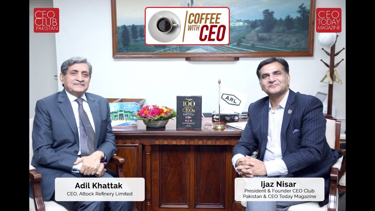 Coffee With CEO, Mr. Adil Khattak (CEO, Attock Refinery Limited) - YouTube