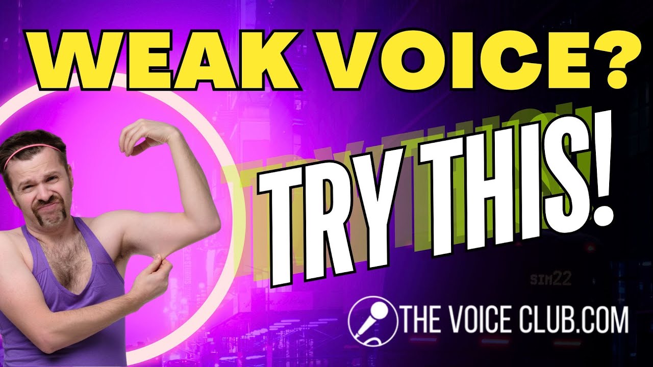 Weak wimpy voice Try THIS! - YouTube