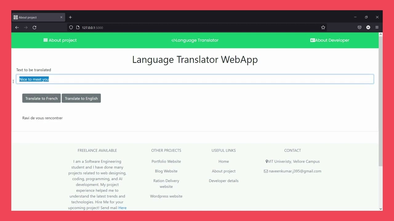 IBM Language translator web app demonstration - YouTube
