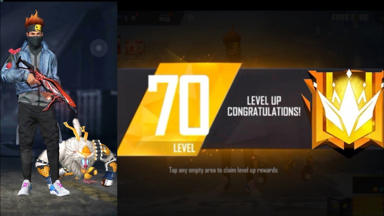 Freefire highest level up 70 🔥🔥 - comment your highest level Garena ...